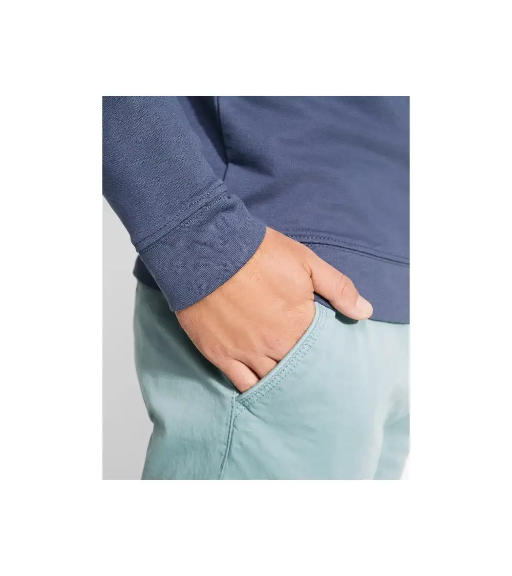 SUDADERA SLIM FIT MANGA RANGLAN | Azules de Vergara