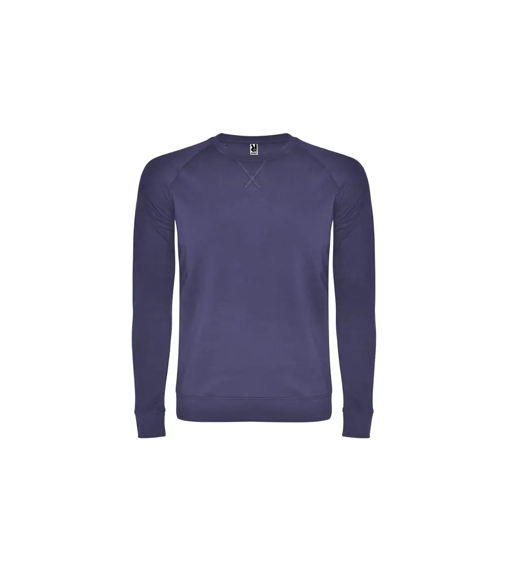 SUDADERA SLIM FIT MANGA RANGLAN | Azules de Vergara