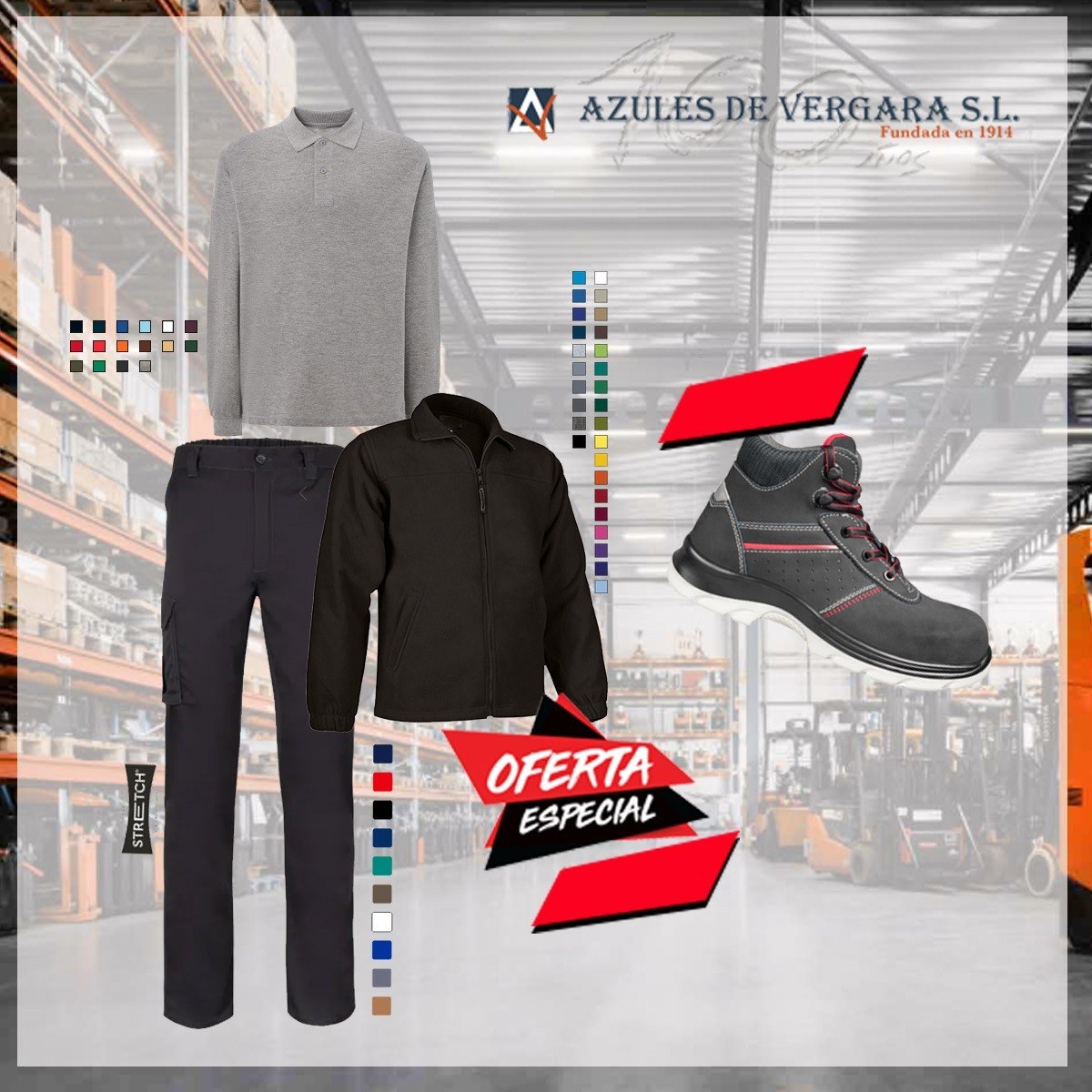 Packs Ropa Laboral | Azules de Vergara